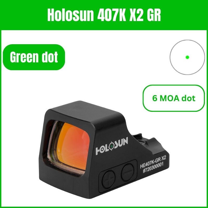 Holosun 407K X2 GR – Optics Spot